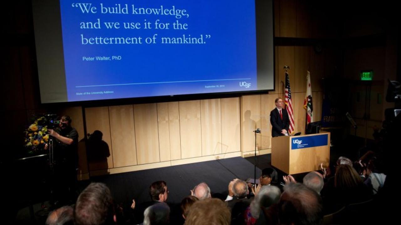 Chancellor Highlights UCSF Strengths in Era of Change | UCSF Helen ...